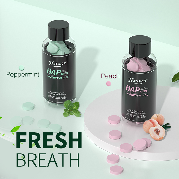 3d White Hap Fresh Mouthwash Tabs | Hotluck