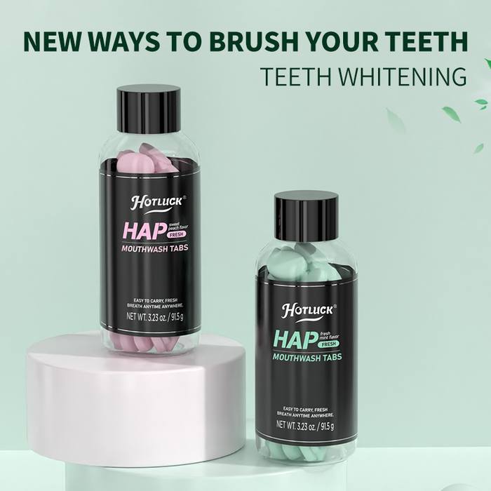 3d White Hap Fresh Mouthwash Tabs | Hotluck